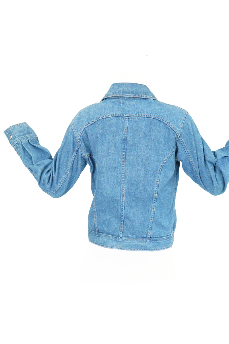 70's "THE BOTTOM HALF" -DENIM JACKET- – MANHOLE ONLINE STORE