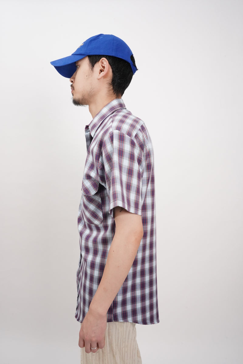 70's "SEARS" -Check Pattern Light Flannel L/S Shirts- – MANHOLE ONLINE ...